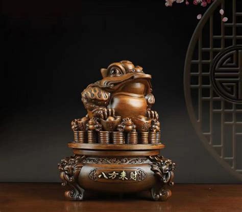 Вращающаяся жаба богатства на чаше изобилия Bm — цена 2040 грн в каталоге Статуэтки Купить