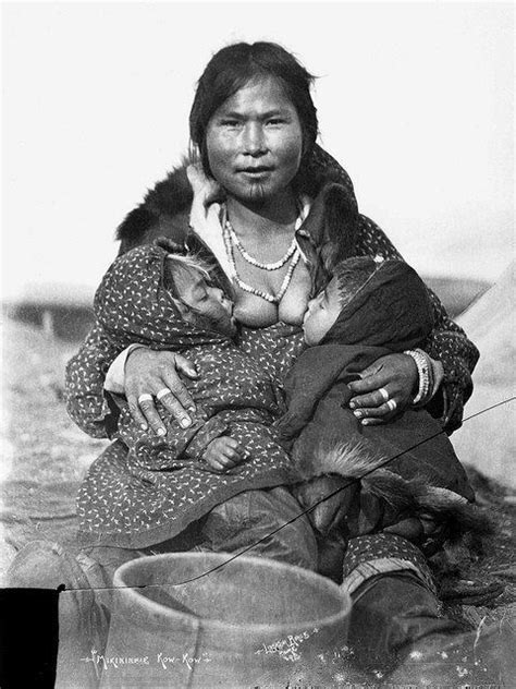 Inuit Breastfeeding Art Native American History