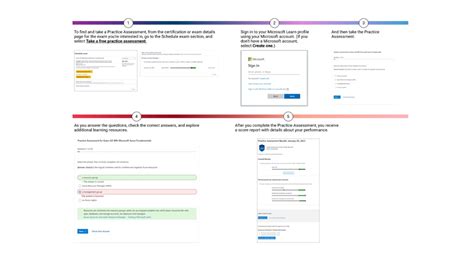 prep for certification exams with free practice assessments on