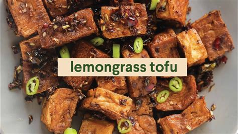 Vietnamese Lemongrass Tofu Lemongrass Tofu And Shiitake Mushroom Spring