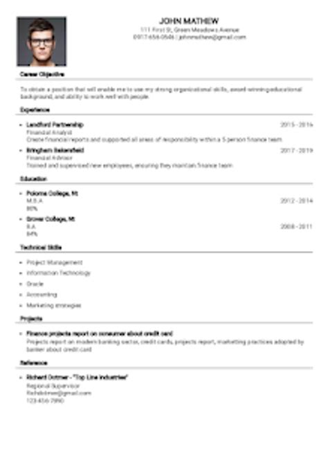 Resume Builder Free CV Maker App Freshers PDF APK For Android