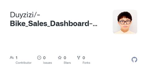 GitHub Duyzizi Bike Sales Dashboard EXCEL