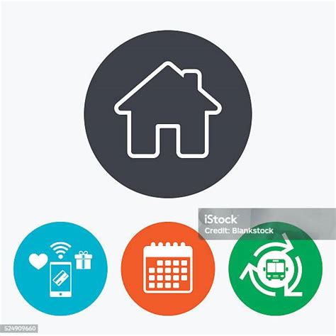 홈화면 팻말 아이콘크기 메인 페이지 버튼을 클릭합니다 탐색 그래픽 사용자 인터페이스에 대한 스톡 벡터 아트 및 기타 이미지 그래픽 사용자 인터페이스 기하 도형 달력