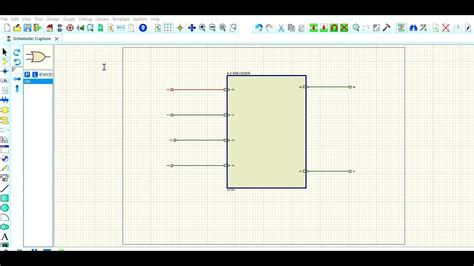 Task 2 4 2 Encoder Circuit Using Sub Circuit Mode By Din Youtube