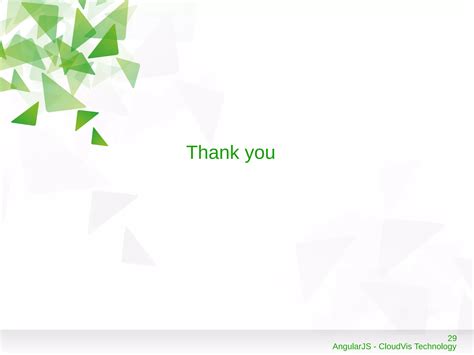 AngularJS Framework PPT