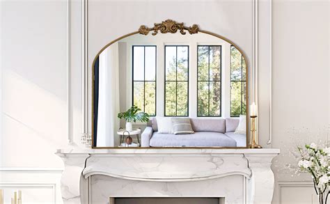 Ga Home Vintage Gold Entryway Mirrors For Wall 36x29