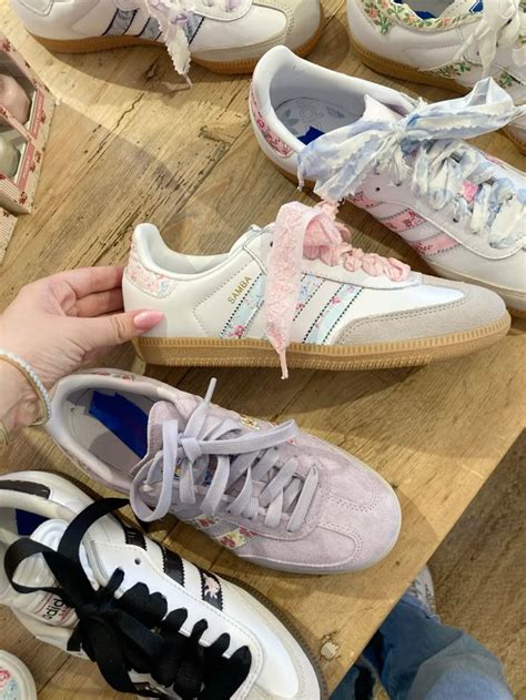 Loveshackfancy Adidas Sambas In 2024 Swag Shoes Preppy Shoes Pretty
