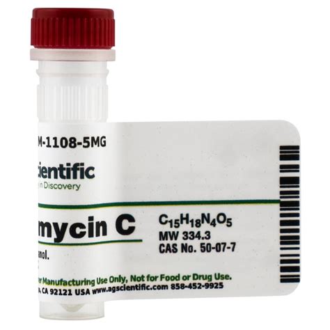 Ag Scientific Inc Mitomycin C 5 Mg Quantity Each Of 1 Fisher Scientific