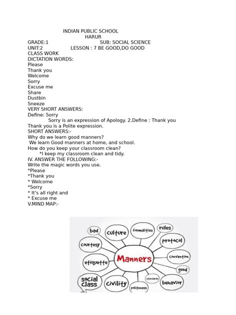 Grade 1 Lesson 7 Pdf