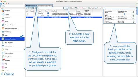 get started with document templates handbuch quant intelligente