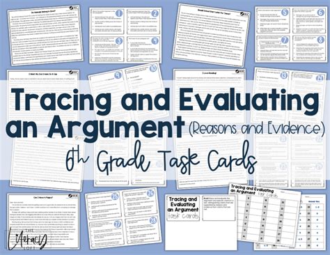 Tracing And Evaluating An Argument Reasons And Evidence Ri68 Task