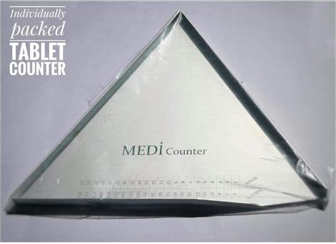 Aluminium Triangle Tablet Counter Large 254mm Bigamart