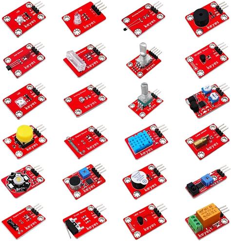Amazon For Arduino DIY Module In Box Sensor Kit V Sensor Learning Kit Sensors