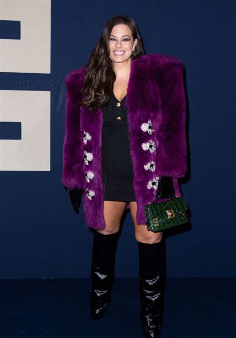 Ashley Graham Balmain Show At Paris Fashion Week 03 01 2023 • Celebmafia