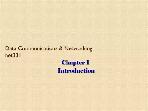 Ppt Fundamentals Of Data Communication And Networking Powerpoint Presentation Id9525380
