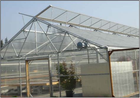 Controlling The Greenhouse Environment Cooperative Extension Service