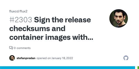 sign the release checksums and container images with cosign and github