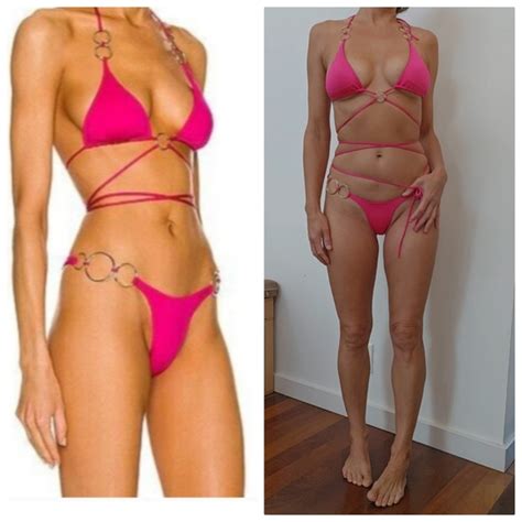 Monica Hansen Swim Monica Hansen Swim Hot Pink O Ring Hardware