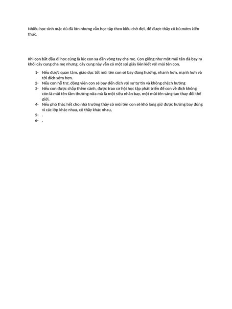 Mũi Tên Giáo D C | PDF