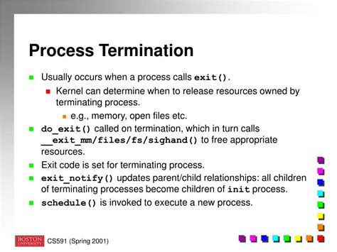Ppt The Linux Kernel Process Management Powerpoint Presentation