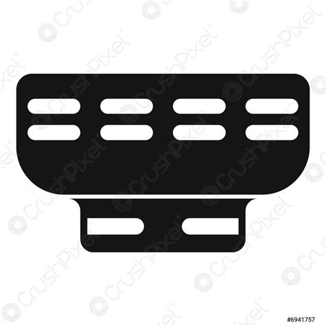 Black Silhouette Of A Memory Ram Module Stock Vector 6941757 Crushpixel