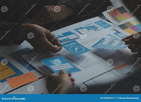 UX UI And Programming Development Technology Stock Image Image Of Chiang Script 293949717