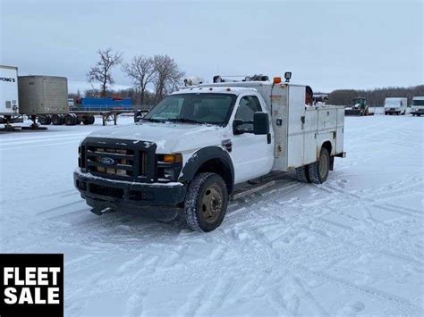 Ford F Super Duty S A IMT I H Picker Service Body Truck Michener Allen