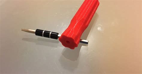 4mm Hex Bit Driver Handle By Reven Download Free Stl Model