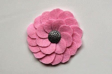 Como Hacer Flores De Fieltro Para Usar Como Accesorios Todo Manualidades