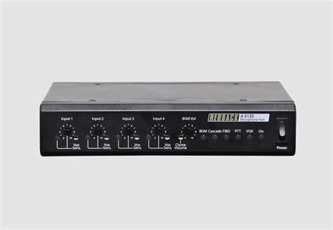 4 Output Microphone Hub Redback Audio