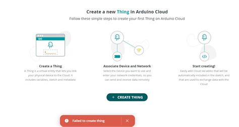 Things Creation Fails Cloud Iot Arduino Forum