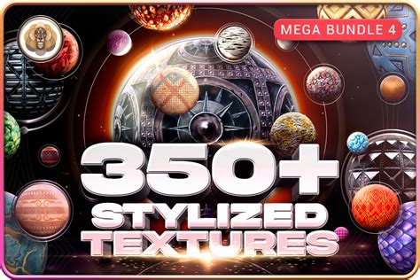 350 Stylized Textures Mega Texture Collection 4 2d Textures