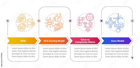 Prioritization Frameworks Rectangle Infographic Template Data