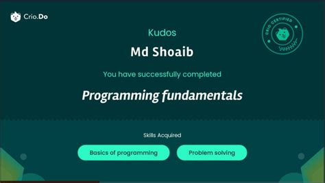 Md Shoaib On Linkedin Learnbydoing Criodo Softwaredevelopment