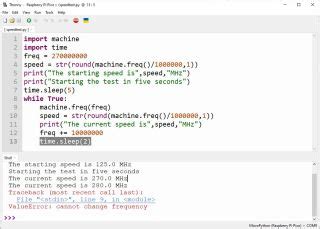 How To Overclock And Underclock A Raspberry Pi Pico Tom S Hardware