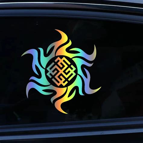 наклейки на авто Оберегом Сварожич водонепроницаемые наклейки на машину наклейка для авто