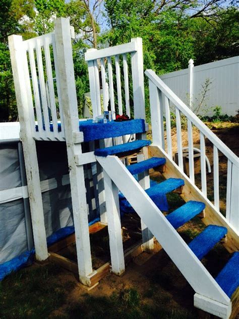 Intex Diy Pool Steps For Easy Access