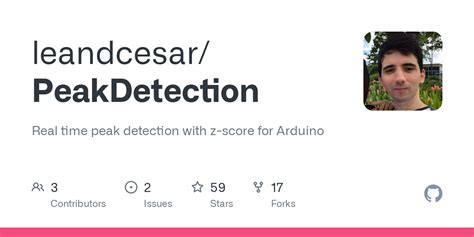 Github Leandcesar Peakdetection Real Time Peak Detection With Z Score For Arduino