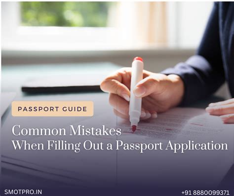 Common Mistakes When Filling Out A Passport Application In India