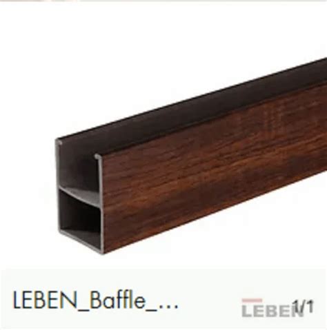 Wpc Baffle Ceiling At Rs 1000 Piece Baffle Ceilings In Faridabad Id 2854651475088