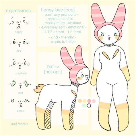 Bee Ref 2017 Fursona By Cottonciouds On Deviantart