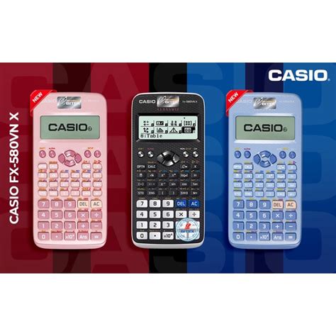 Mua Máy Tính Casio FX 580VN X dành cho học sinh cấp 3 cấp 2 chuyên dụng cho phòng thi dành cho