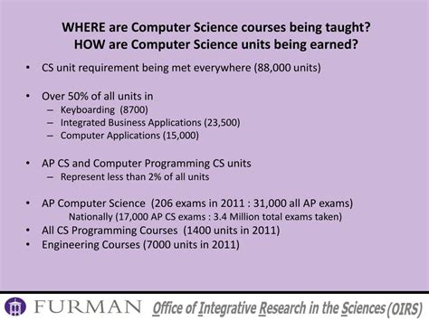 Ppt Computer Science Units What Meets This Requirement Powerpoint