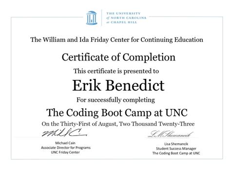 erik benedict on linkedin fullstackdeveloper webdevelopment unc