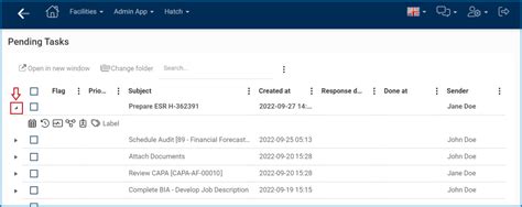Task Context Menu DBP Web Portal Manual 14 1