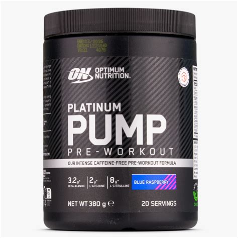Optimum Nutrition - Platinum Pump Pre-workout - Maximize endurance ...