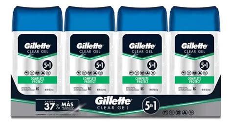 Gillette Antitranspirante Complete Protect 4 Pzs 113g Envío Gratis