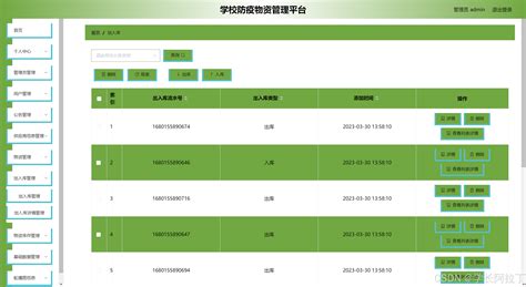 Java毕业设计 基于springboot的学校防疫物资管理平台【代码论文ppt】 Csdn博客