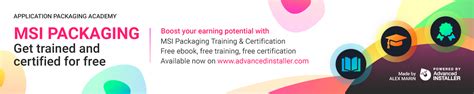 Introducing Msi Packaging Training And Certification Free Online Packaging Course
