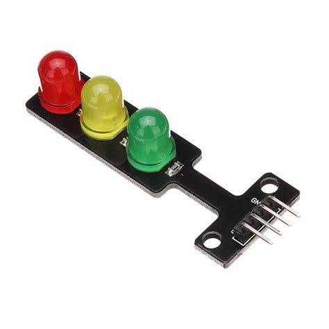 5v led traffic light display module electronic building blocks board